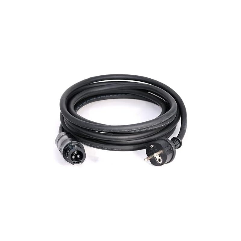 AC Kabel 15m BC01 Buchse auf Schuko Stecker (IP44) für Mikrowechselrichter Deye